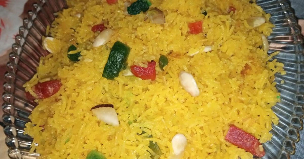 Zarda Recipe by Sami Hadi (Sis&Bro) - Cookpad