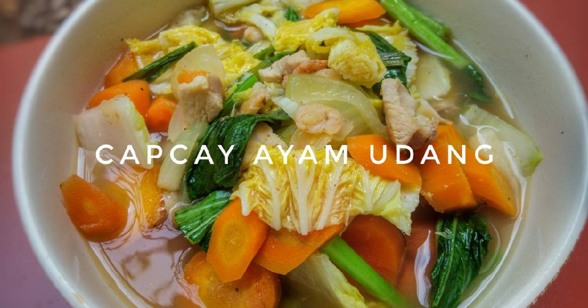 37 resep capcay udang diet enak dan mudah - Cookpad