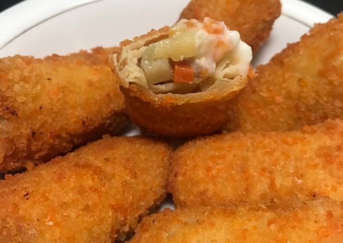 Resep Risol Mayo Ayam Sayur oleh Nina Farida - Cookpad