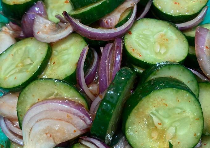 Resipi Jelatah timun bawang merah bajet oleh MocQue - Cookpad