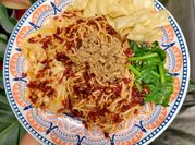 Resep pangsit chili oil pedas lezat mudah dibuat dan layak jual