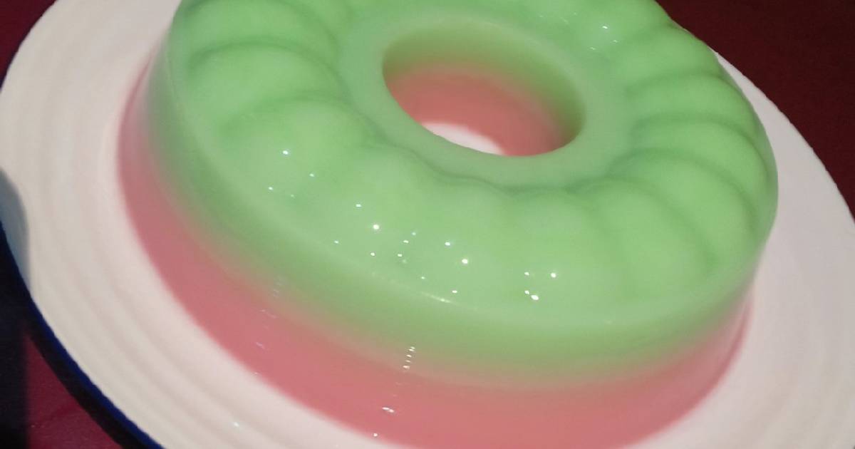 Resep Puding 2 lapis oleh Resephil - Cookpad