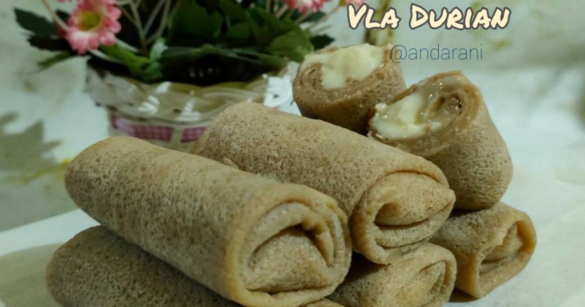 24 resep dadar gulung fla durian enak dan mudah - Cookpad