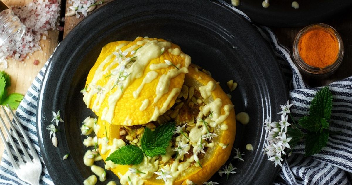 Gefüllte Patissons Indisch Inspiriert Rezept von Isabella - Cookpad