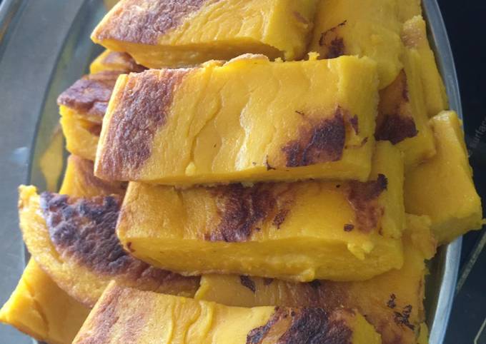 Resep Bingka labu kuning (happy call) oleh Widya - Cookpad