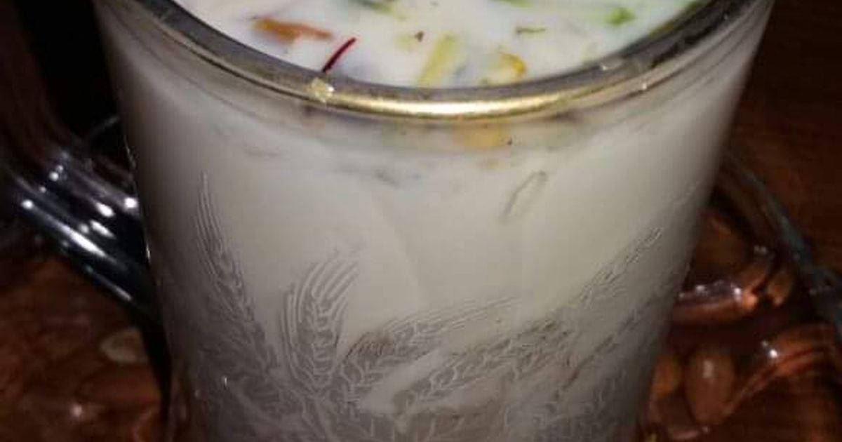 Arabic Cuisine Omani Sherbat🍹🍹 #Kokaband Cookpad #Ramadankitiyari ...