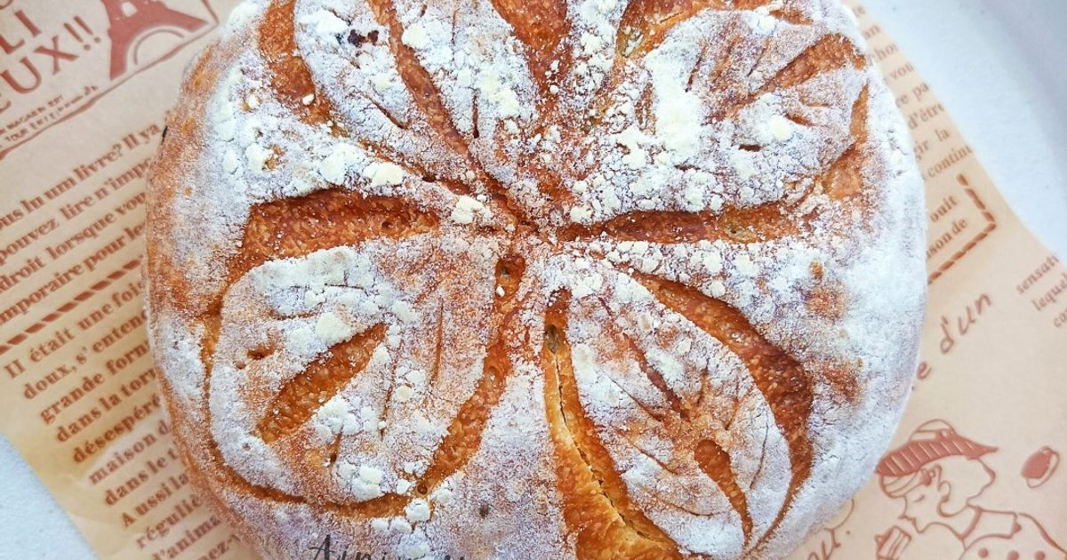 Resep Roti Sourdough Batik oleh Aini's Kitchen - Cookpad