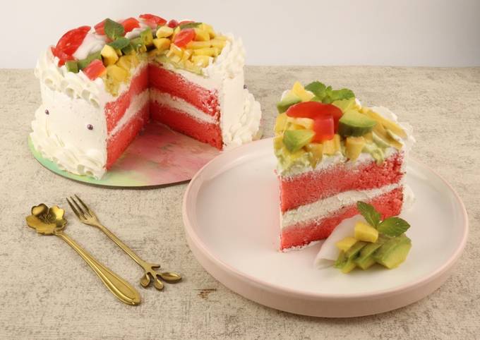 Resep Es Teler Cake oleh boladeli.id - Cookpad