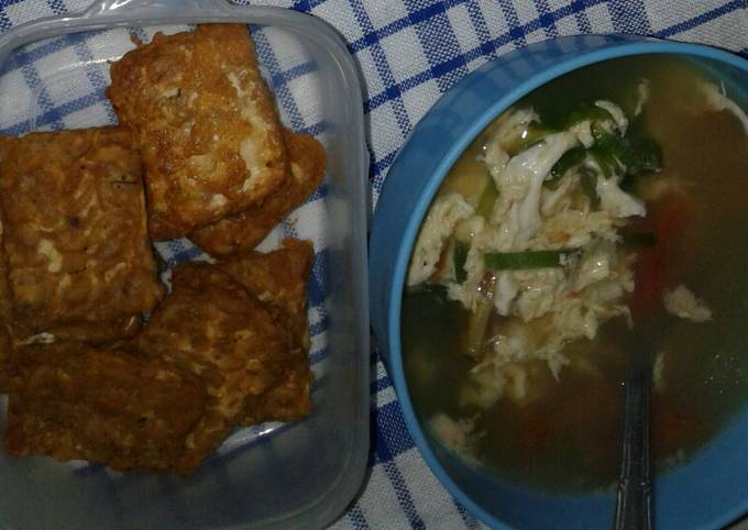 Resep Sup Telur Tomat oleh shofia asmaul - Cookpad