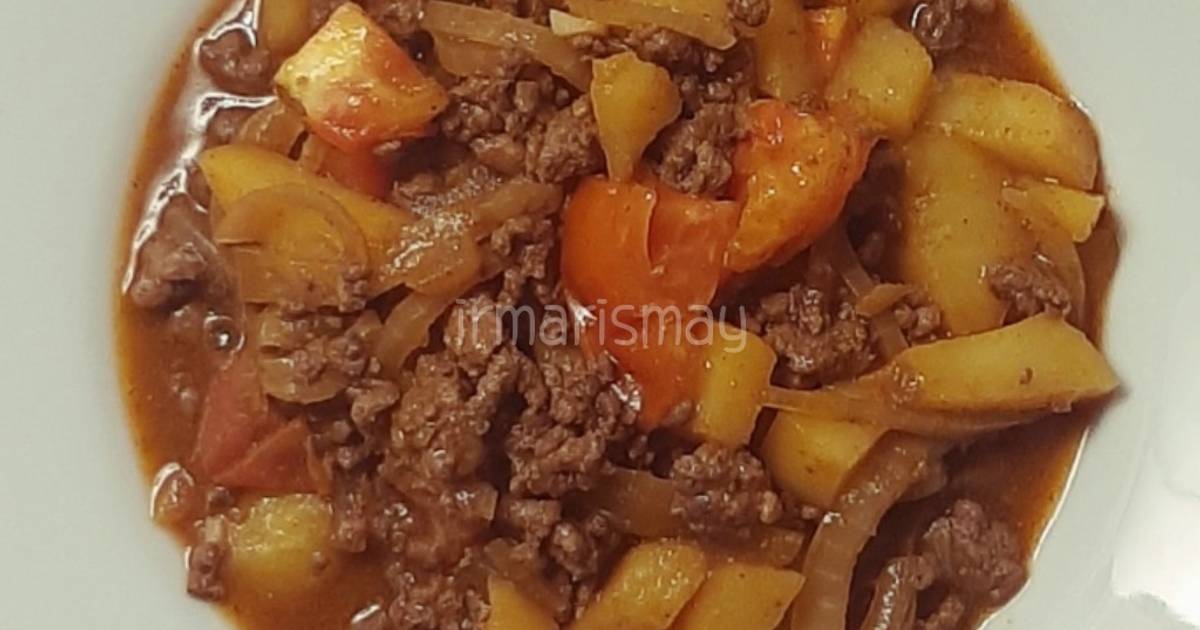 Resep 298. Semur Kentang Daging Giling oleh Irma Rismayanti - Cookpad