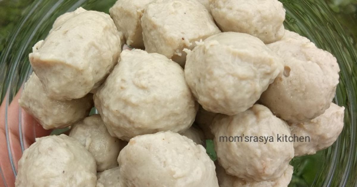 Resep Pentol Bakso Simple oleh Mom's Rasya Kitchen - Cookpad
