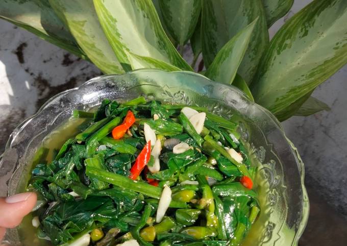 Resep Oseng Genjer oleh Elia Kurniawati ( Auditha's Kitchen ) - Cookpad