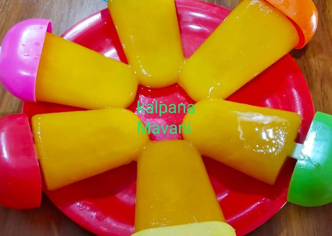 Kalpana Mavani દ્વારા રેસીપી મેંગો ચૂસ્કી (Mango Chuski Recipe In ...