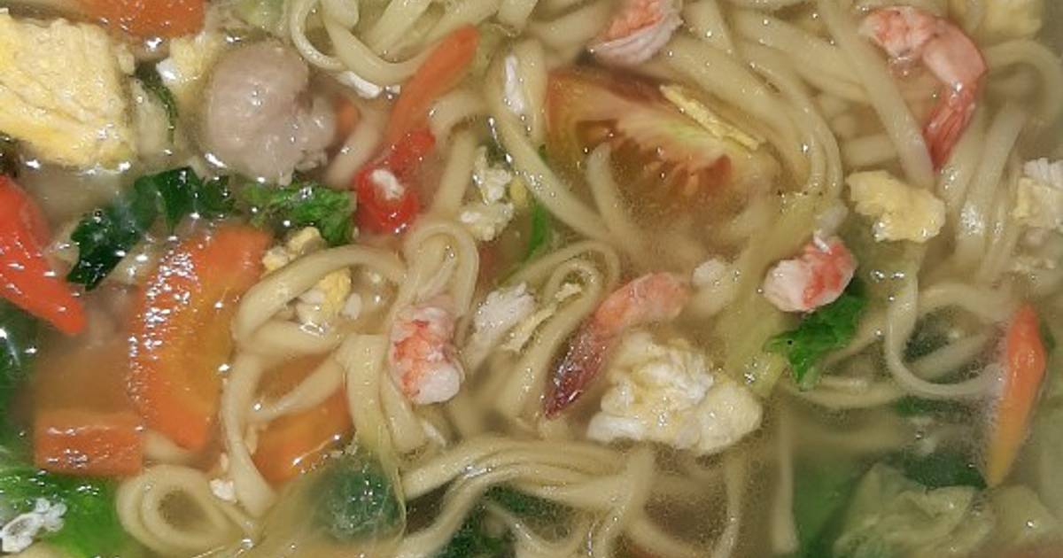 Resep Bakmi Jawa Seafood Rebus oleh Hayu Indri NingTyas - Cookpad