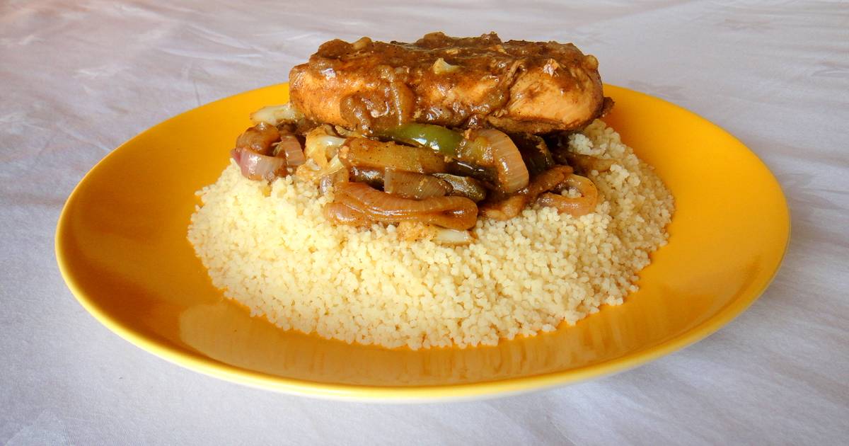 Chicken Steak and Cous Cous Recipe by Lejna Ramachandran - Cookpad