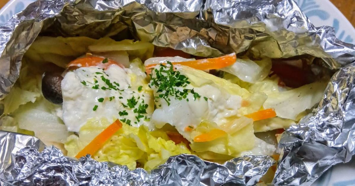 Cod With Mayo And Ponzu Foil Bake Recipe By 三条市