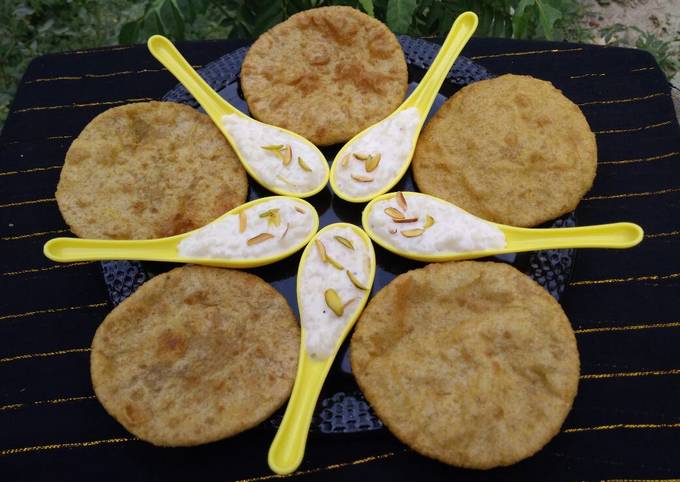 Daal Poori Kheer(Bihar's Traditional Dish) Recipe by Nisha Srivastava ...