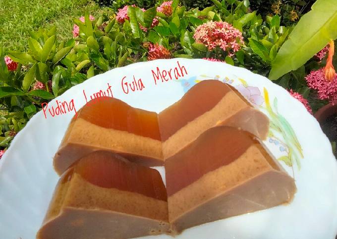 Resep Puding Lumut Gula Merah oleh Dapur Mama Vi-Ra - Cookpad