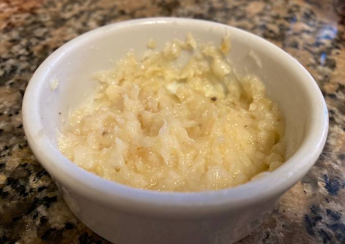 Ajo asado en papillote Receta de Natalia K- Cookpad