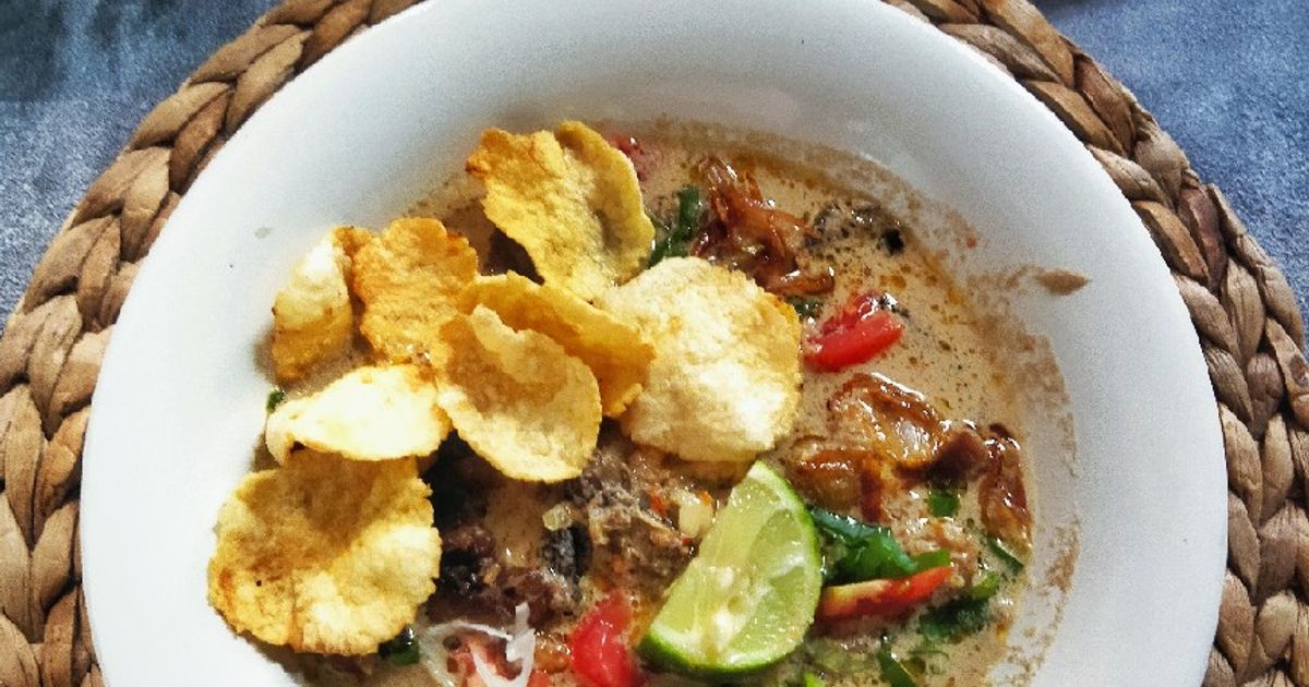 Resep sup sayur kuah santan rumahan enak dan mudah - Cookpad