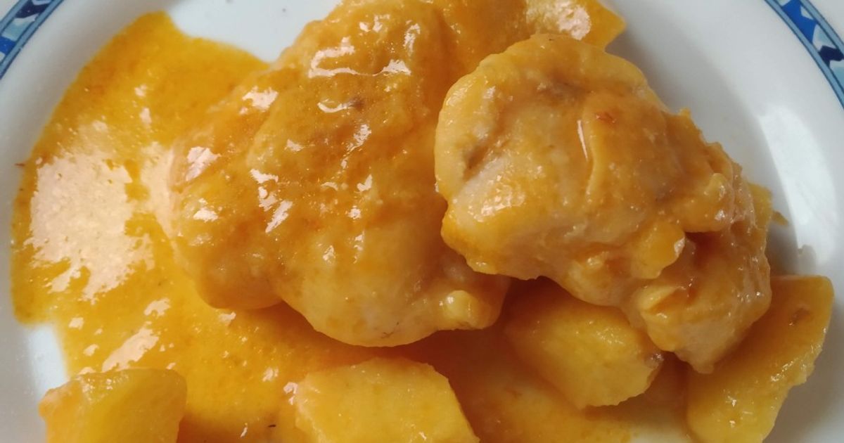 Monkfish Cheeks In Sauce Recipe By Carmem