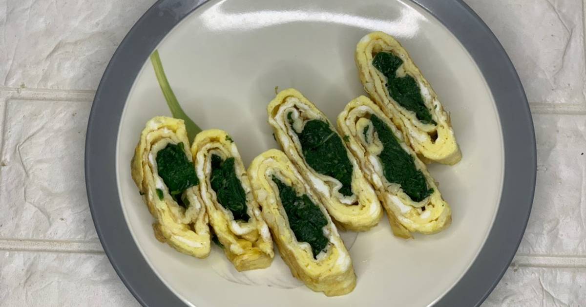 Resep Telur gulung bayam oleh Roro Woelan - Cookpad