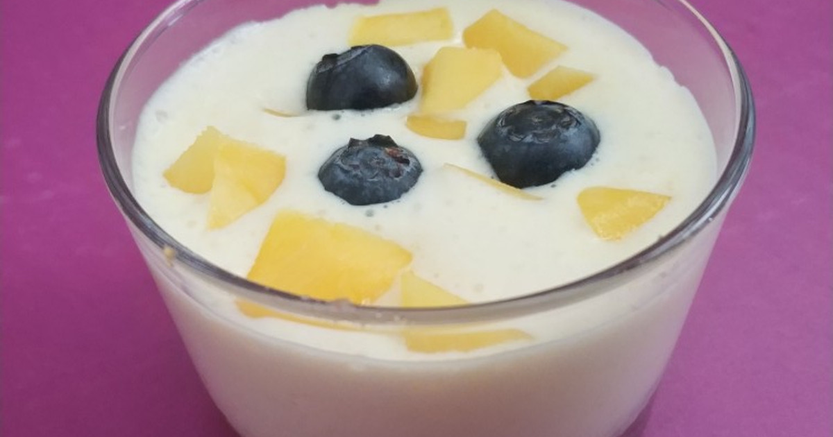 Yogurt De Mango Y Arándanos Receta de Fogones De Sanluqueña Adoptiva ...