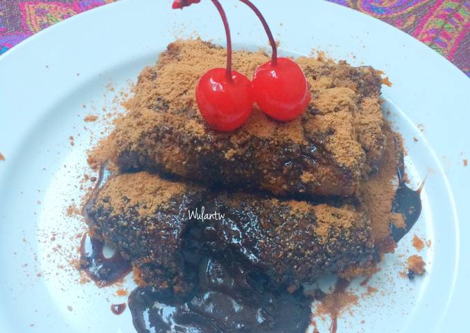Resep Pisang coklat lumer oleh Wulan tw - Cookpad