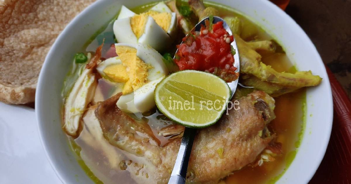 Resep Soto Ayam kuning oleh Imelda - Cookpad