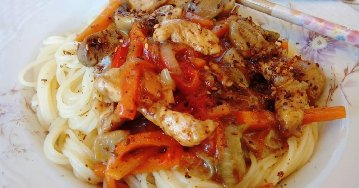 Pasta tipo china - 272 recetas caseras- Cookpad