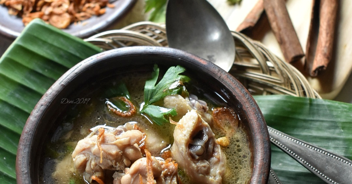 Resep Sop Ayam Pak Min Klaten oleh Dini Danuraja - Cookpad