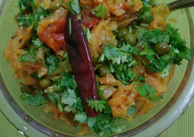 Patta Gobi aur Hari matar ki sabji Recipe by Rishi Anand - Cookpad