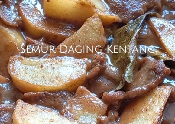 Resep Semur Daging Kentang oleh Rina Okta - Cookpad