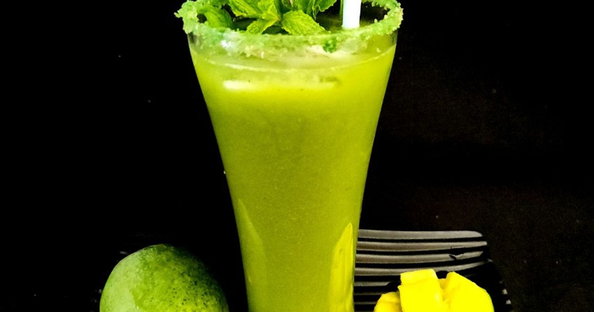 Raw Aam Panna Green Mango Panna Kachi Kairi Panna Recipe by Manisha ...