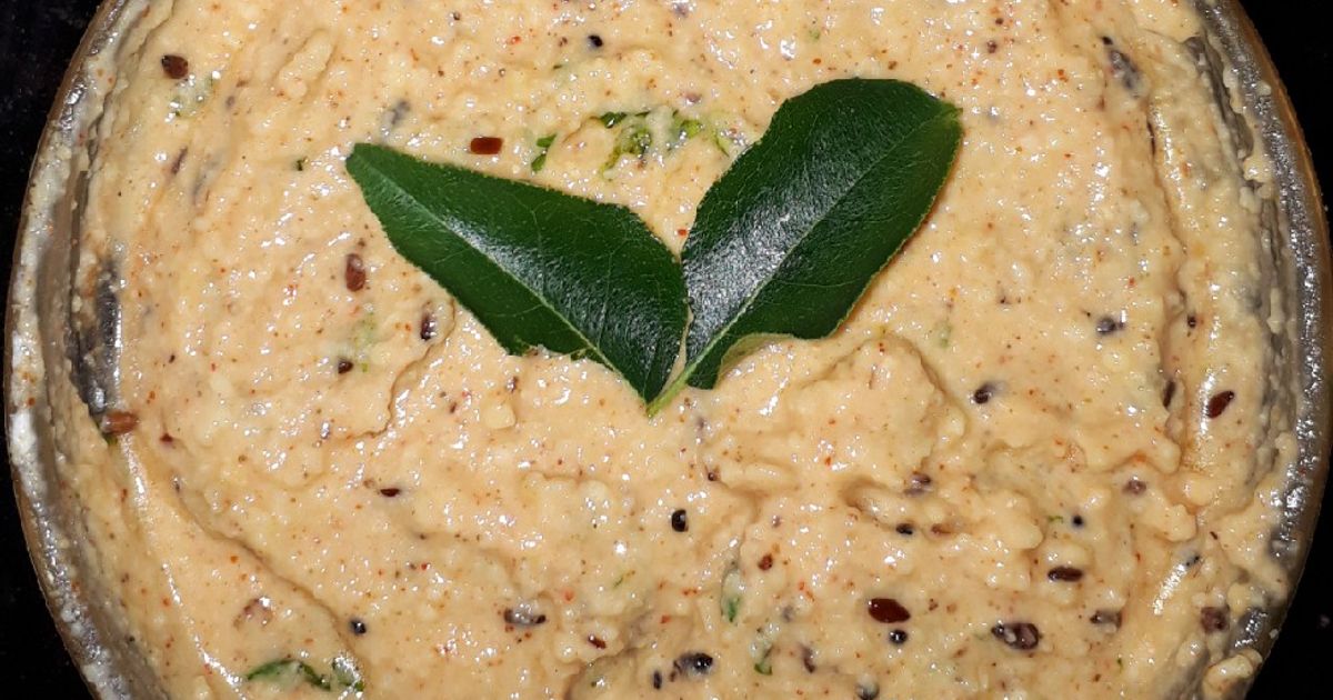 उडीद डाळीचे डांगर (Udid Daliche Dangar Recipe In Marathi) रेसिपी Sujata ...