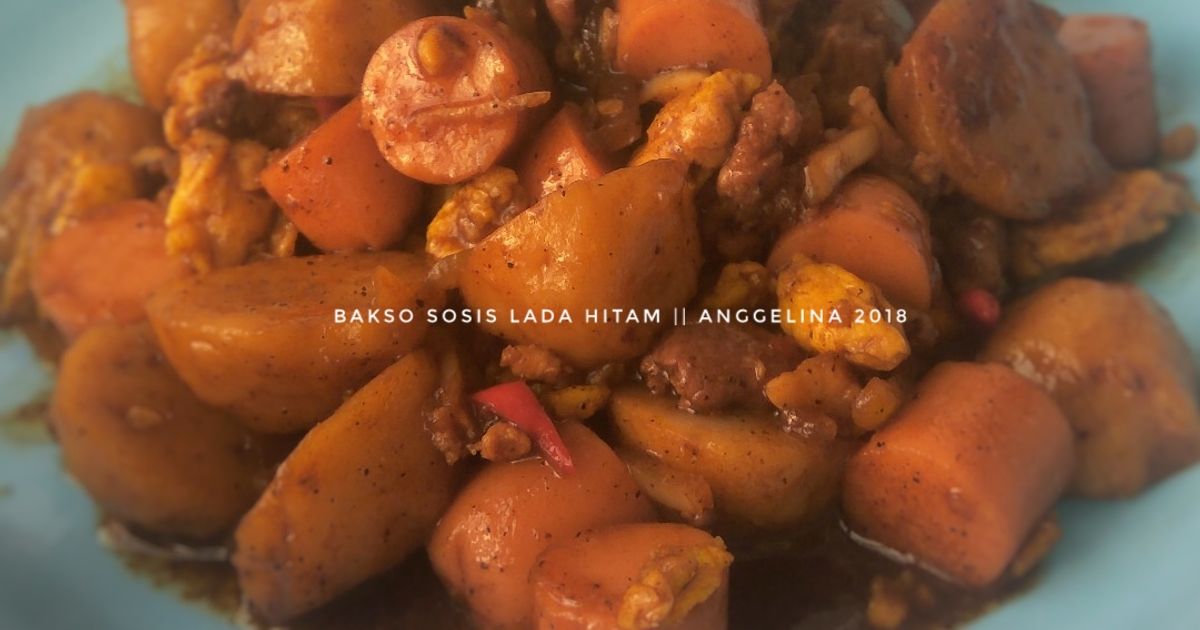 Resep olahan bakso lada hitam rumahan enak dan mudah - Cookpad