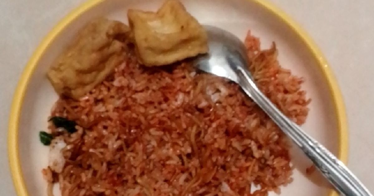 Resep Nasgor Pedes Simpel oleh Tania Ayu - Cookpad