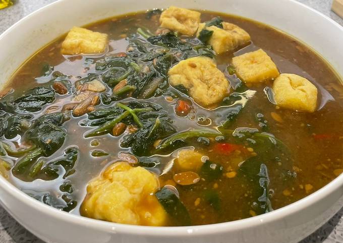 Resep Bayam Masak Tauco oleh tirrr - Cookpad