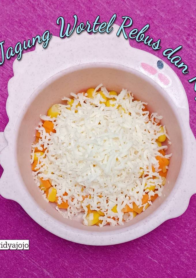Resep Jagung Wortel Rebus dan Keju oleh Widya Jojo - Cookpad