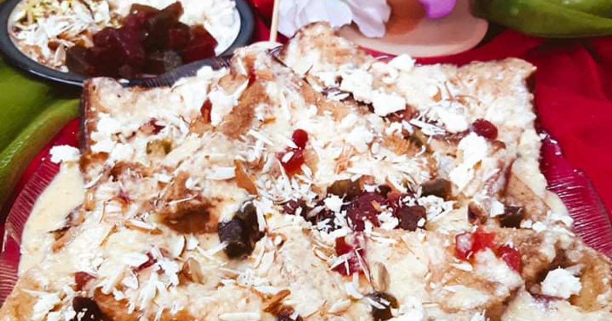 Shahi Tukray Recipe by Nazia Qureshi - Cookpad
