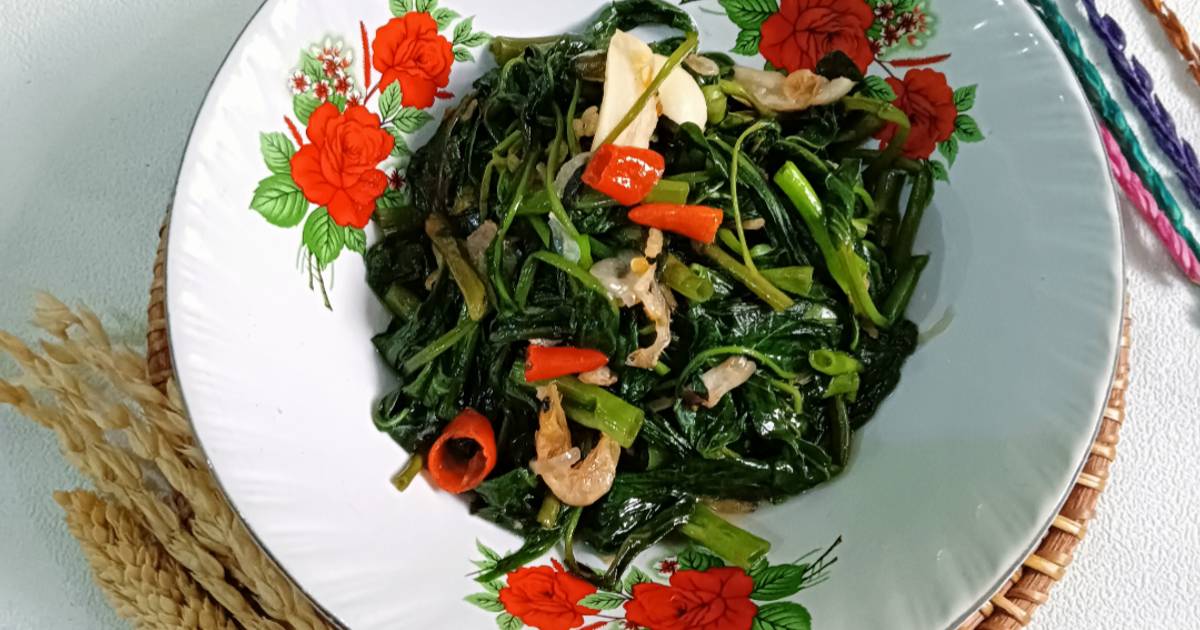 Resep 382. Cah Kangkung oleh Devin - Cookpad