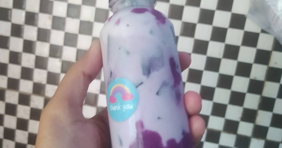 16 resep susu jelly botol rasa taro enak dan mudah - Cookpad