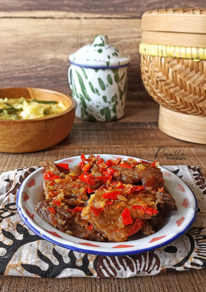 Resep Dendeng Sapi Balado oleh Presella - Cookpad