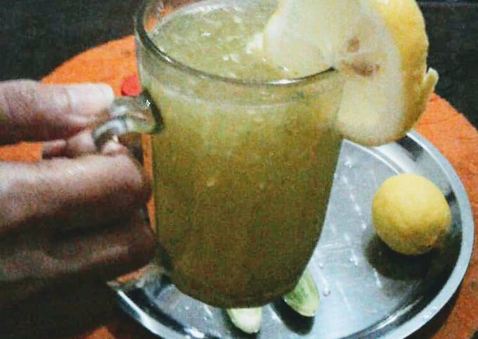 Resep Es timun lemon madu oleh Madame Vivi - Cookpad