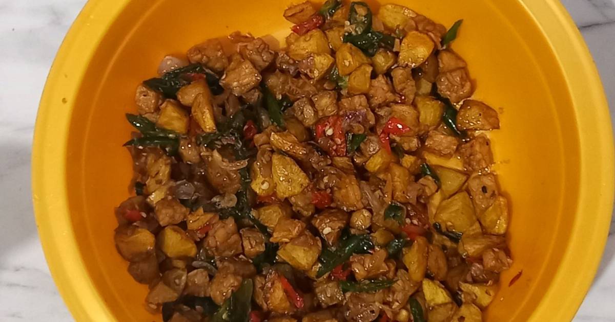 Resep Oseng Kentang Tempe oleh A - Cookpad