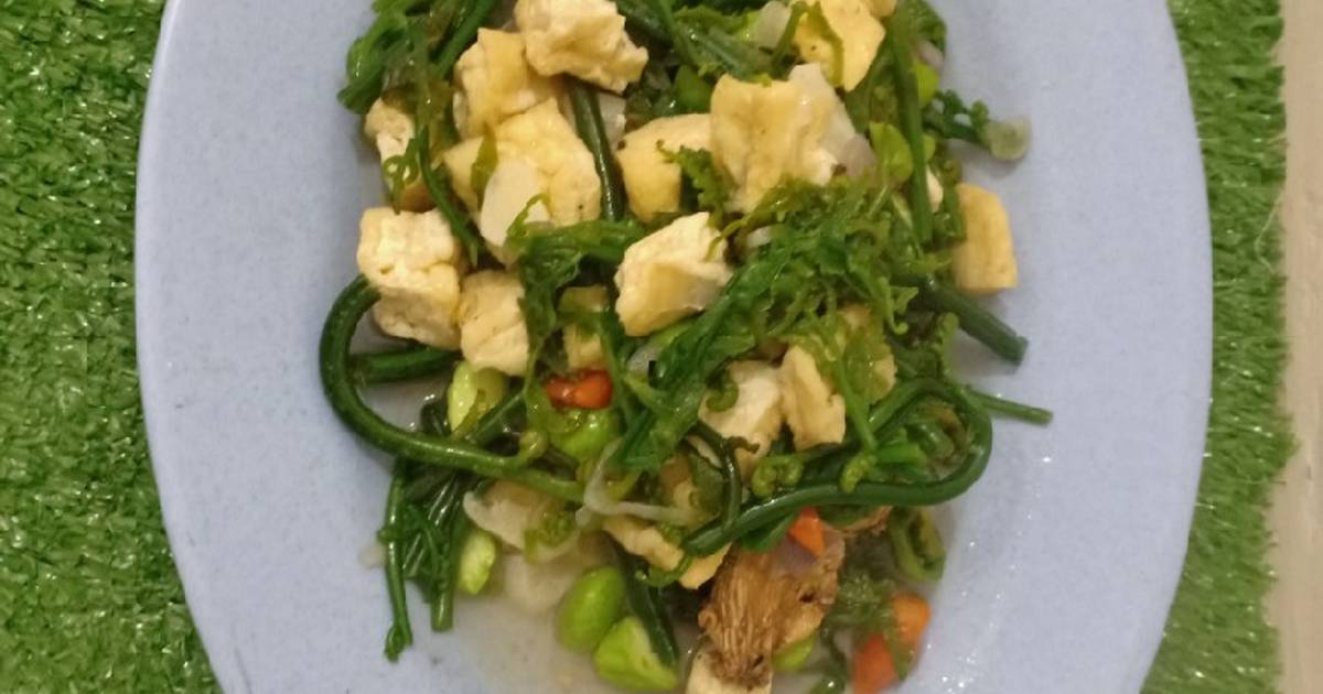 44 resep oseng pakis petai enak dan mudah - Cookpad