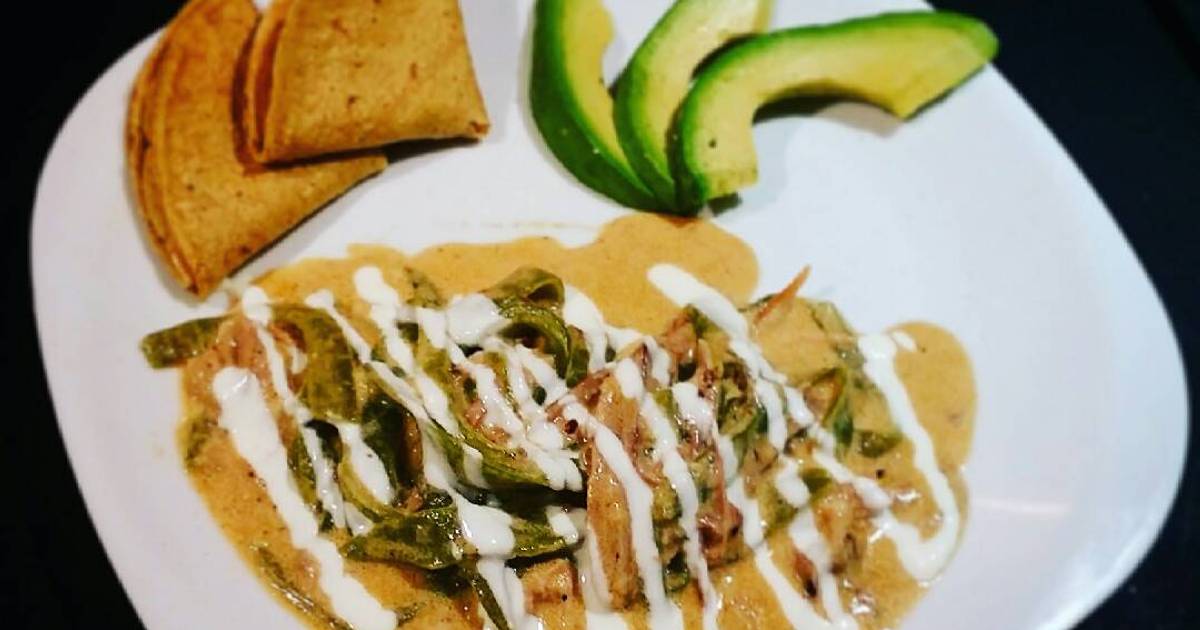 Chilacas con crema - 19 recetas caseras- Cookpad