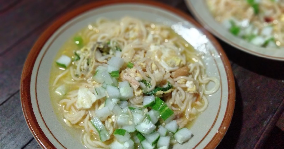 Resep Bakmi Godhog Jawa Ala Mbah Noto Jogja oleh Padang Wahidatul ...