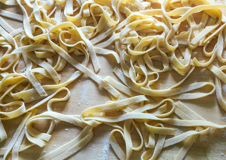 Tallarines caseros Receta de chefmauriziocorti- Cookpad