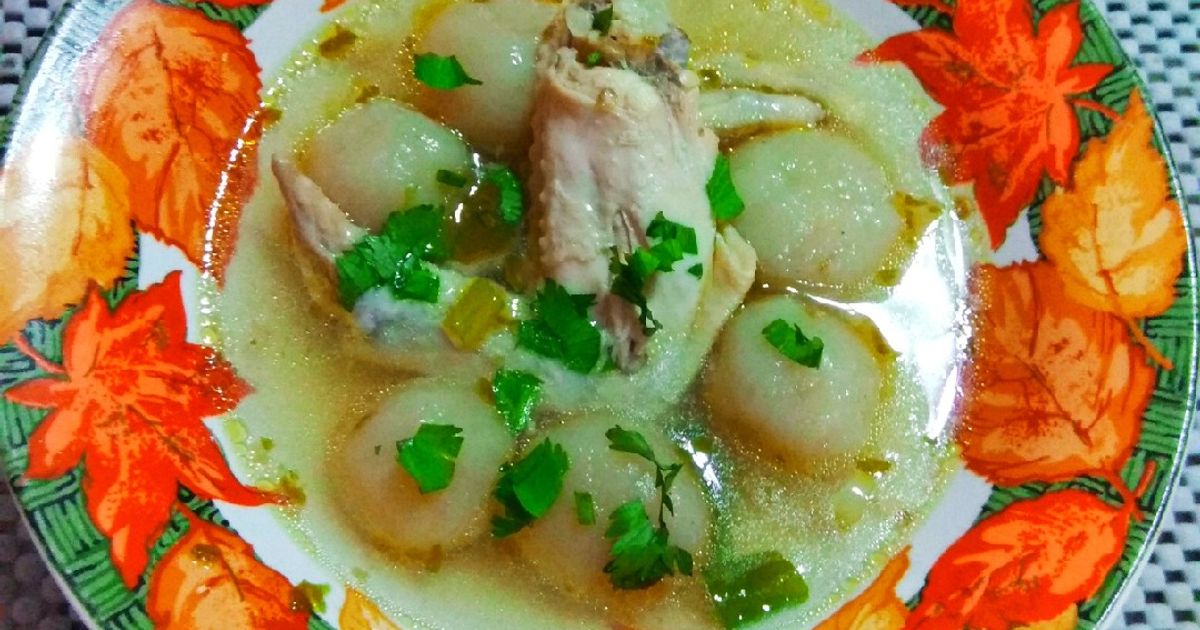 Resep Cilok Goang (Kuah Cabe Rawit Hijau) oleh Stevany Maulidya - Cookpad